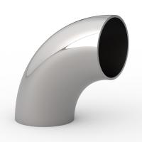 China Stainless Steel Butt Weld 90 Degree Elbow 4 Inch Sch40 Long Radius Pipe Fitting for sale