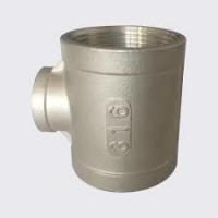 China Stainless Steel 304/316 Threaded Reducing Unequal Tee Forged Pipe Fitting DN10-DN300 for sale