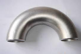 China Stainless Steel 304/316 180 Degree LR Elbow Class 3000 Butt Weld Pipe Fitting 2 Inch for sale