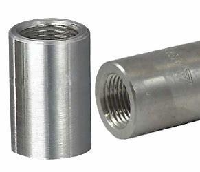 China 304 Stainless Steel Threaded Coupling Pipe Fitting 3000lbs Forged Fittings 1/2 Inch for sale