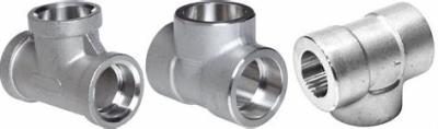 China 316 Stainless Steel Socket Welding Tee 3 Inch Sch 30 Forged Pipe Fitting ASTM for sale