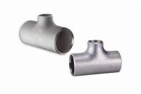 China Sanitary Stainless Steel Butt Weld Unequal Tee Pipe Fitting 1/4 to 8 Inch ASME BPE 316L for sale
