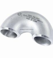China Stainless Steel 304 180 Degree Butt Weld Elbow Class 3000 1.5D Pipe Fitting for sale