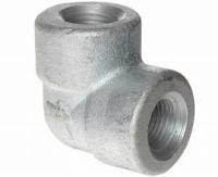 China 90 Degree Threaded Elbow Stainless Steel Pipe Fitting 1/2 to 48 Inch Forged Connector for sale