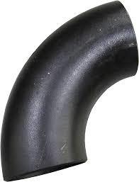 China Carbon Steel 90 Degree Butt Weld SCH40 Elbow Pipe Fittings ASTM A234 WPB 0.4-2.0mm for sale