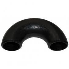 China Carbon Steel 180 Degree Butt Weld SCH80 Elbow Pipe Fitting ASTM A860 WPHY52 0.4-2.0mm for sale