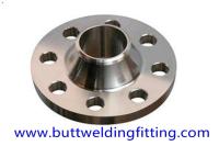 China 1-1/4 Inch Copper Nickel 90/10 Forged Steel Welding Neck Flange RF STD 150LB for sale