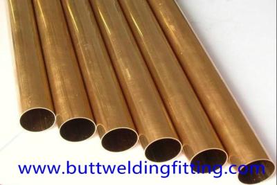 China Seamless CuNi 90/10 Copper Nickel Tube 0.8-1.5mm Wall Thickness 6-8mm OD for sale