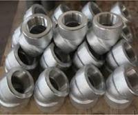 China Stainless Steel 45 Degree Socket Weld Long Radius Elbow Forged Pipe Fitting 1/2 Inch for sale