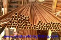 China CuNi90/10 Copper Nickel Tube Straight Pipe 6-12m Length OD 6-8mm for sale