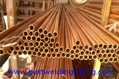 China CuNi90/10 Copper Nickel Tube Straight Pipe 6-12m Length OD 6-8mm for sale