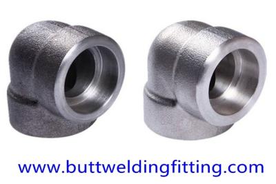 China Nickel Alloy UNS N02200 90 Degree Forged Socket Elbow ASME B16.11 SCH80 1/2-8 Inch for sale