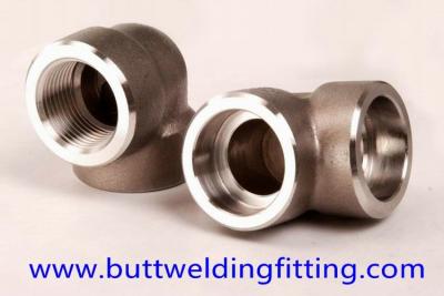China Nickel Alloy N06030 Forged Elbow 3 Inch 3000# Long Radius 90 Degree ASME B16.11 for sale