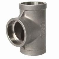 China Sanitary Stainless Steel Tee 304/316L DN10-DN300 Mirror Polish for Dairy Food Beverage for sale