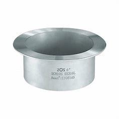 China Welsure Stainless Steel Lap Joint Flange Stub End WP316 316L DN100 4 Inch SCH10S ASME B16.9 for sale