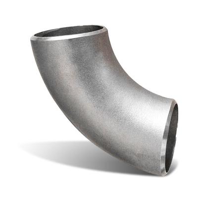 China Stainless Steel 904L 90 Degree LR Elbow ASTM A403 1 Inch Buttweld Pipe Fitting for sale