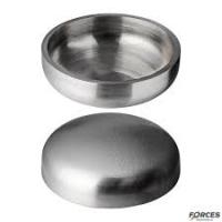 China Seamless Stainless Steel Pipe Cap DN200 DN150 304 316 Butt Welding Pipe Fittings for sale