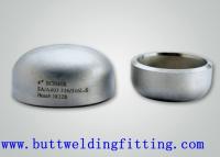 China Seamless Stainless Steel Pipe Cap 304 304L Schedule 40 Butt Weld Fitting 1/2 to 48 Inch for sale