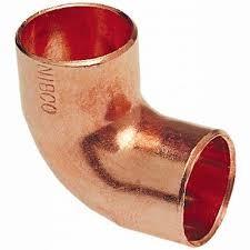 China CuNi 90/10 C70600 Butt Weld 90 Elbow Pipe Fittings EEMUA 146 16 Bar for sale