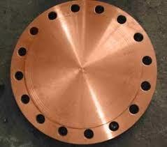 China CuNi 90/10 Copper Nickel Alloy Blind Flange ASME B16.5 150-2500lb 1/2-60 Inch for sale