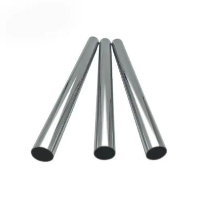 China 304 316 Stainless Steel Welded Round Pipe 10-600mm OD 2B Finish Per Meter for sale