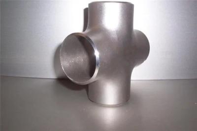 China Stainless Steel 304 4-Way Cross Pipe Fitting Butt-Welding Sch40 1-60 Inch ASME B16.9 for sale