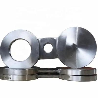 China Customized Stainless Steel Spectacle Blind Flange SS304 316 Forged Pipe Fitting PN2.5 to PN160 for sale