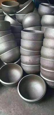 China ANSI B16.9 A234 WPB Carbon Steel Butt Welded Pipe Cap SCH40 SCH20 ST37 for sale