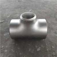 China Stainless Steel 304 316 Welding Tee Pipe Fittings Equal Diameter 1/2 to 4 Inch Forged for sale