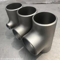 China SS304 SS316 Butt Weld Reducing Tee 1/2-24 Inch ANSI B16.9 Pipe Fitting for sale