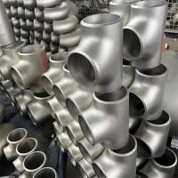 China ASME B16.9 Stainless Steel Equal Tee 304/316L Seamless Butt Weld Pipe Fitting 1/2-24 Inch for sale