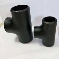 China Customized Stainless Steel Seamless Equal Tee Pipe Fitting SS304 SS316 1/8 Inch Welding Tee for sale