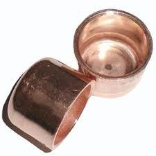China CUNI 90/10 Copper Nickel Butt Weld Cap 1/2-48 Inch MSS SP43 Pipe Fitting for sale