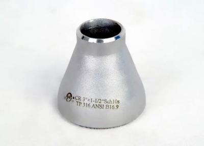 China SS304 Concentric Reducer OD 19-25mm Sanitary Stainless Steel Reducer Welded Clamp End for sale