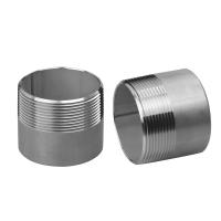 China METAL Threaded Pipe Nipple BSPT NPT 1/2 Inch Male Female Hexagon Forged Steel Fitting for sale