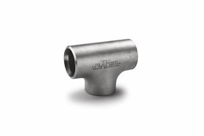 China Stainless Steel SS316 SS304 Equal Tee Butt Weld Fitting SCH STD Sanitary Pipe Fitting DN10 DN300 for sale