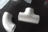 China 316L 304L Stainless Steel Equal Tee Pipe Fitting 1/2-24 Inch Seamless ANSI B16.9 for sale
