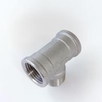 China Stainless Steel Pressed Threaded End Cap 25mm Tube Pipe Cover Round Fittings for sale