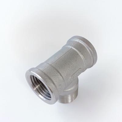 China Stainless Steel Pressed Threaded End Cap 25mm Tube Pipe Cover Round Fittings for sale