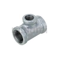 China Stainless Steel Reducing Unequal Tee Threaded Pipe Fitting 1/2-10 Inch SS304 SS316L for sale