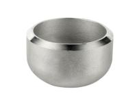 China Stainless Steel Pressed Threaded End Cap Tube Pipe Cover 1 Inch Round for sale