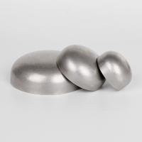 China Stainless Steel Pressed Threaded End Cap Tube Pipe Cover 1 Inch Round for sale