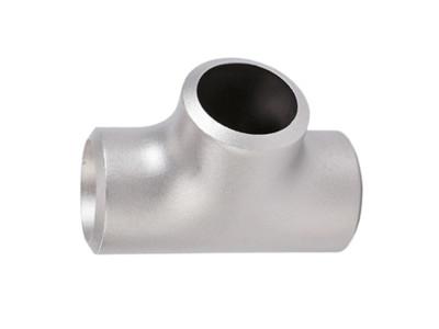 China ASME B16.5 150# Copper Nickel Equal Tee Pipe Fitting 304L 316L 1/8 Inch for sale