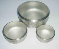 China SS304 Butt Weld Pipe Cap SCH80 ASME B16.9 Stainless Steel End Pipe Fitting for sale