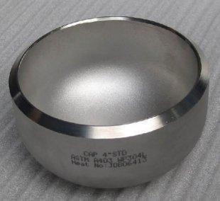 China Stainless Steel Pipe End Cap Butt Weld Fitting 8 Inch SCH10 A403 WP347 Seamless for sale