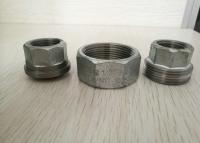 China Stainless Steel 304 316 NPT Garden Hose Nipple Forged Pipe Fitting CNC Machined for sale