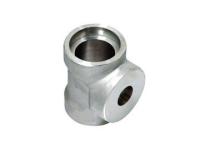 China 316 Stainless Steel Forged Tee ASTM A336 F22 3 Inch Sch 40 Socket Welding Tee for sale