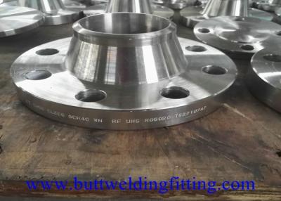 China Nickel Alloy Steel N08020 CL300 4 Inch SCH40 RF Welding Neck Flange for sale
