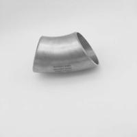 China ASME 16.25 12 Inch Stainless Steel WPS33228 45 Degree LR Elbow Butt Weld Fitting SCH80 for sale