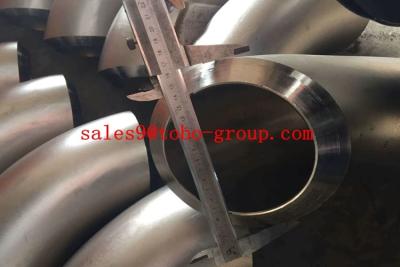 China ASTM A815 UNS S32760 45 Degree LR Seamless Elbow 1 1/2 Inch Super Duplex Stainless Steel Pipe Fitting for sale